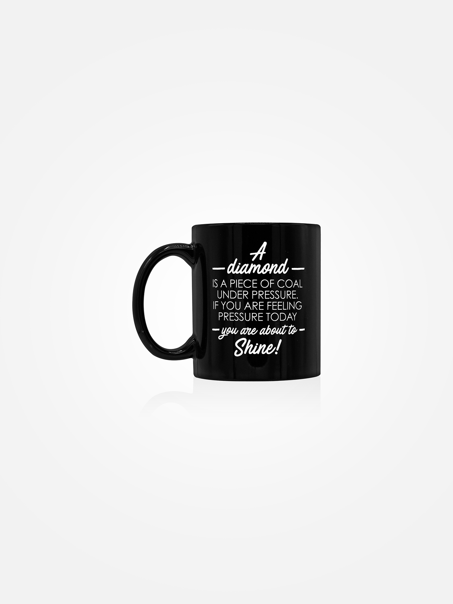 INSPIRATIONAL DIE Mug Black – assholesliveforever